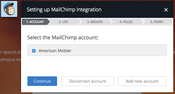 MailChimp Integration is Here!
