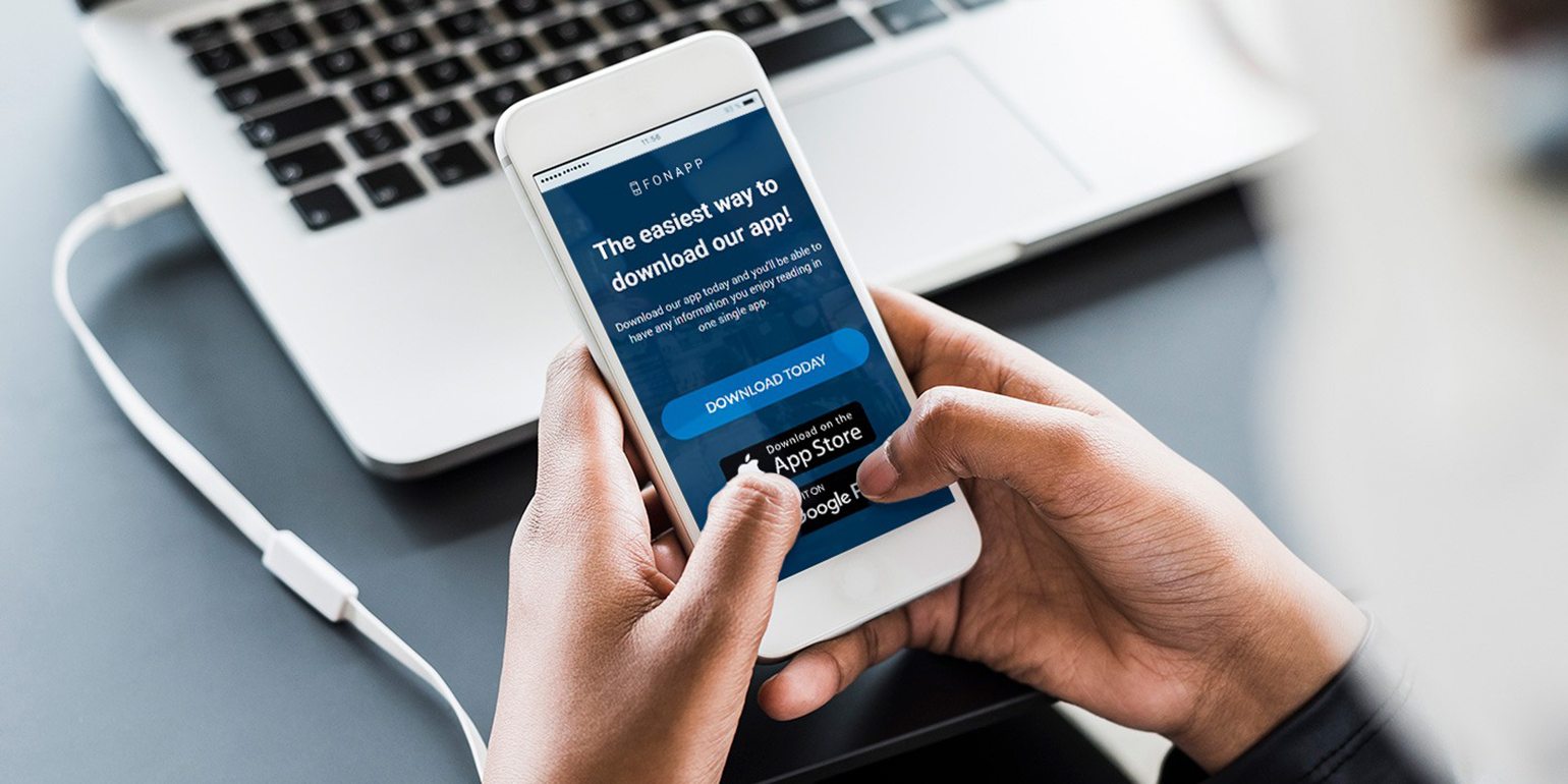 Mobile App Landing Page Examples 