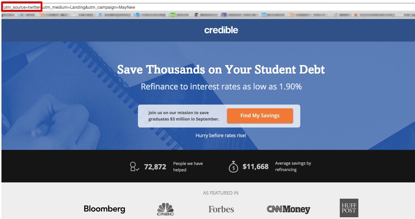 What is a Twitter Landing Page?