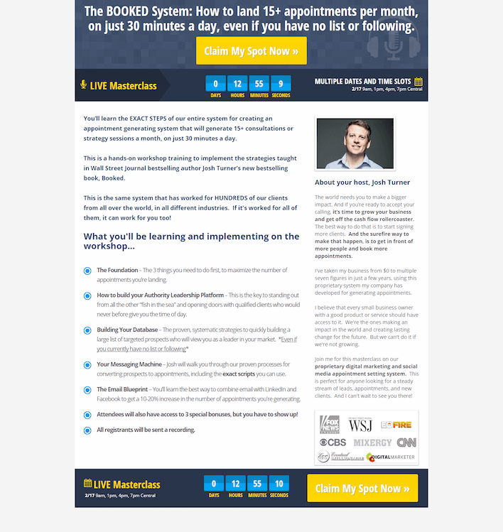 30 Great Lead Gen Landing Page Examples to Follow