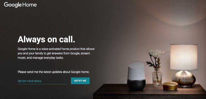How Google Is Using a Landing Page to Promote Google Home