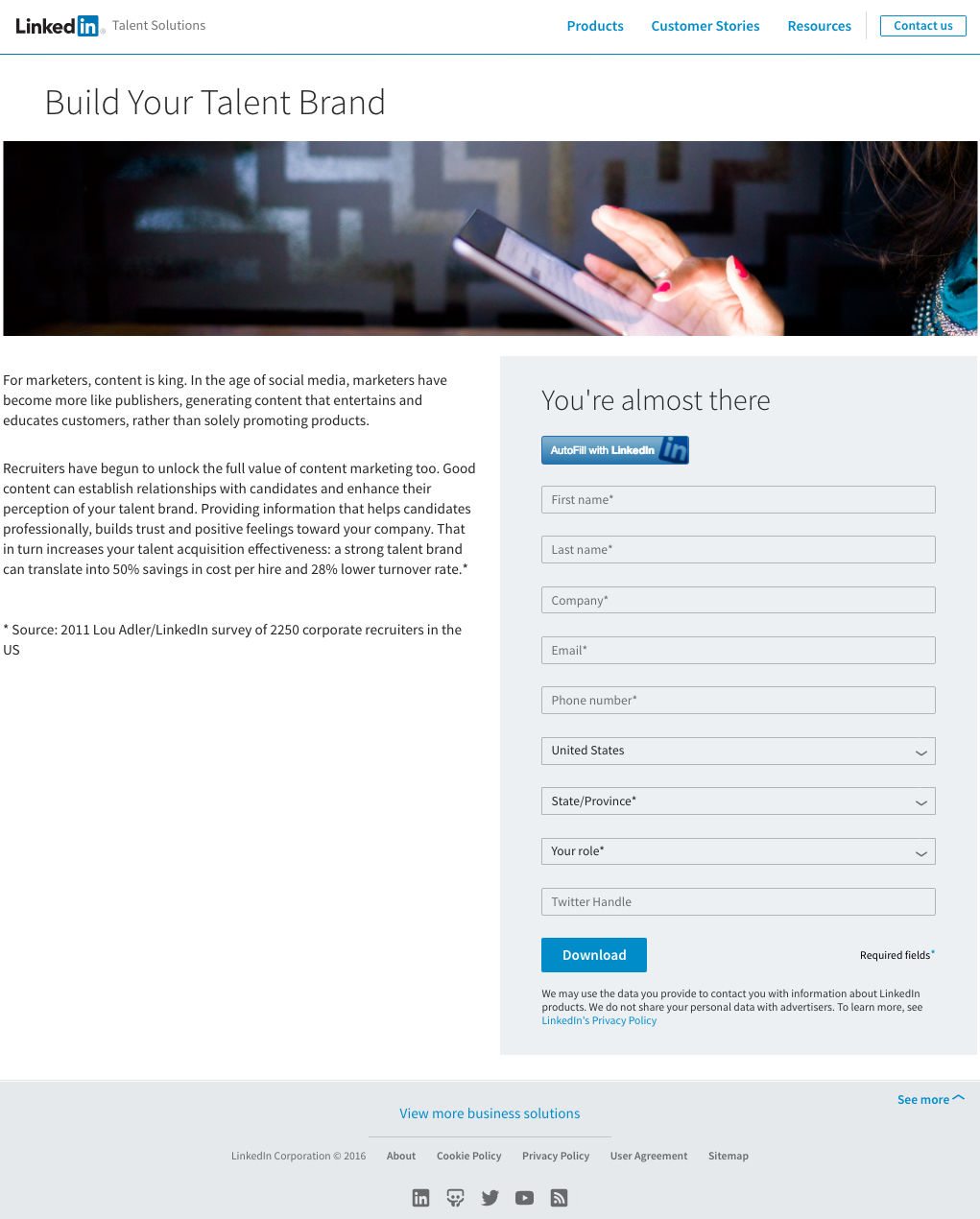 12 Ways That LinkedIn Uses Landing Pages to Generate Leads