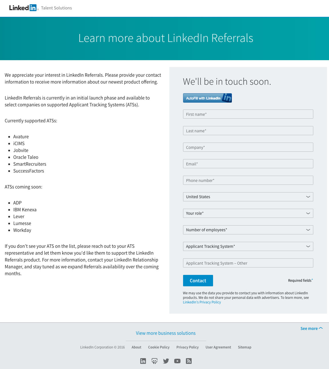 12 Ways That LinkedIn Uses Landing Pages to Generate Leads