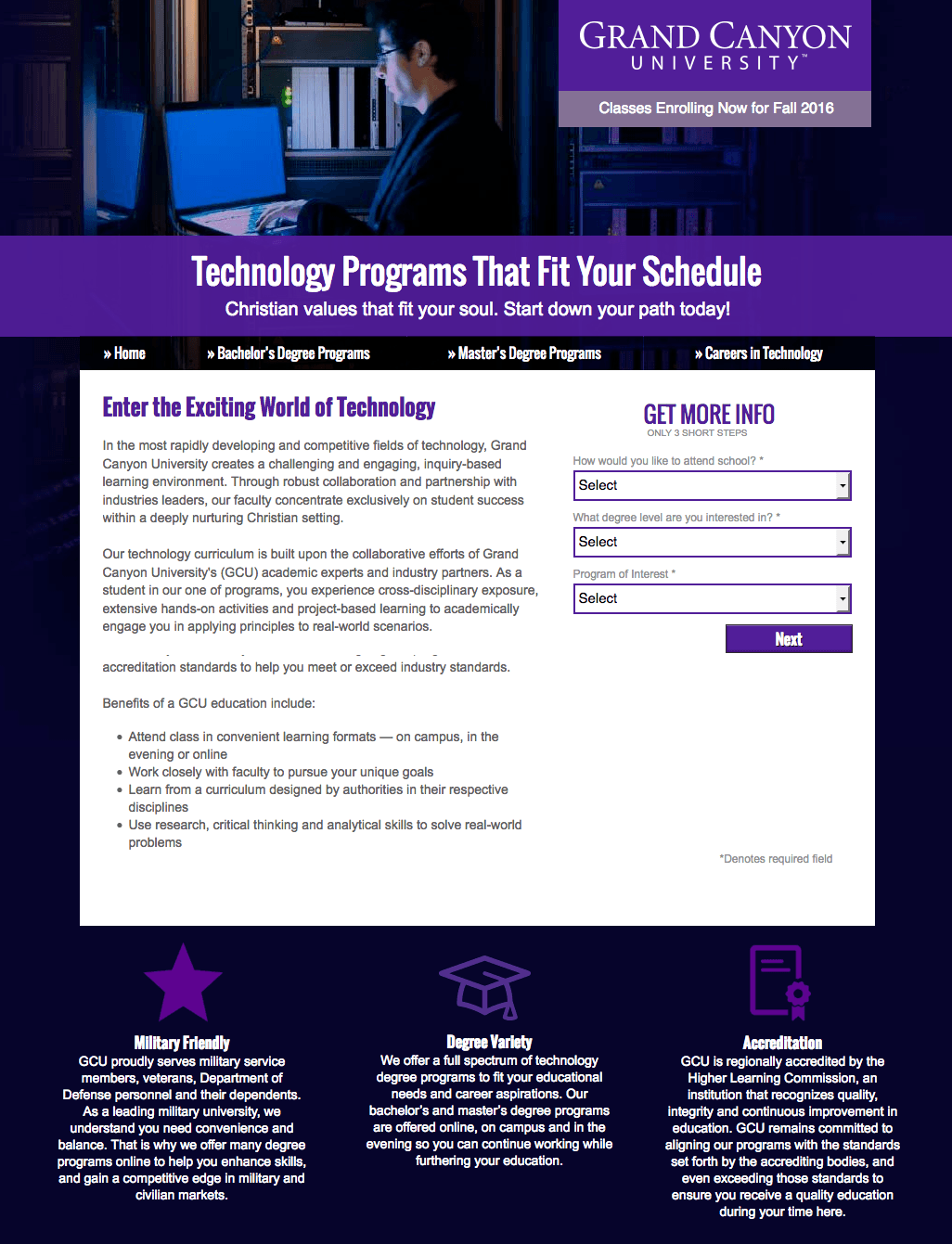 Education Landing Page That Drive Maximum Enrollment