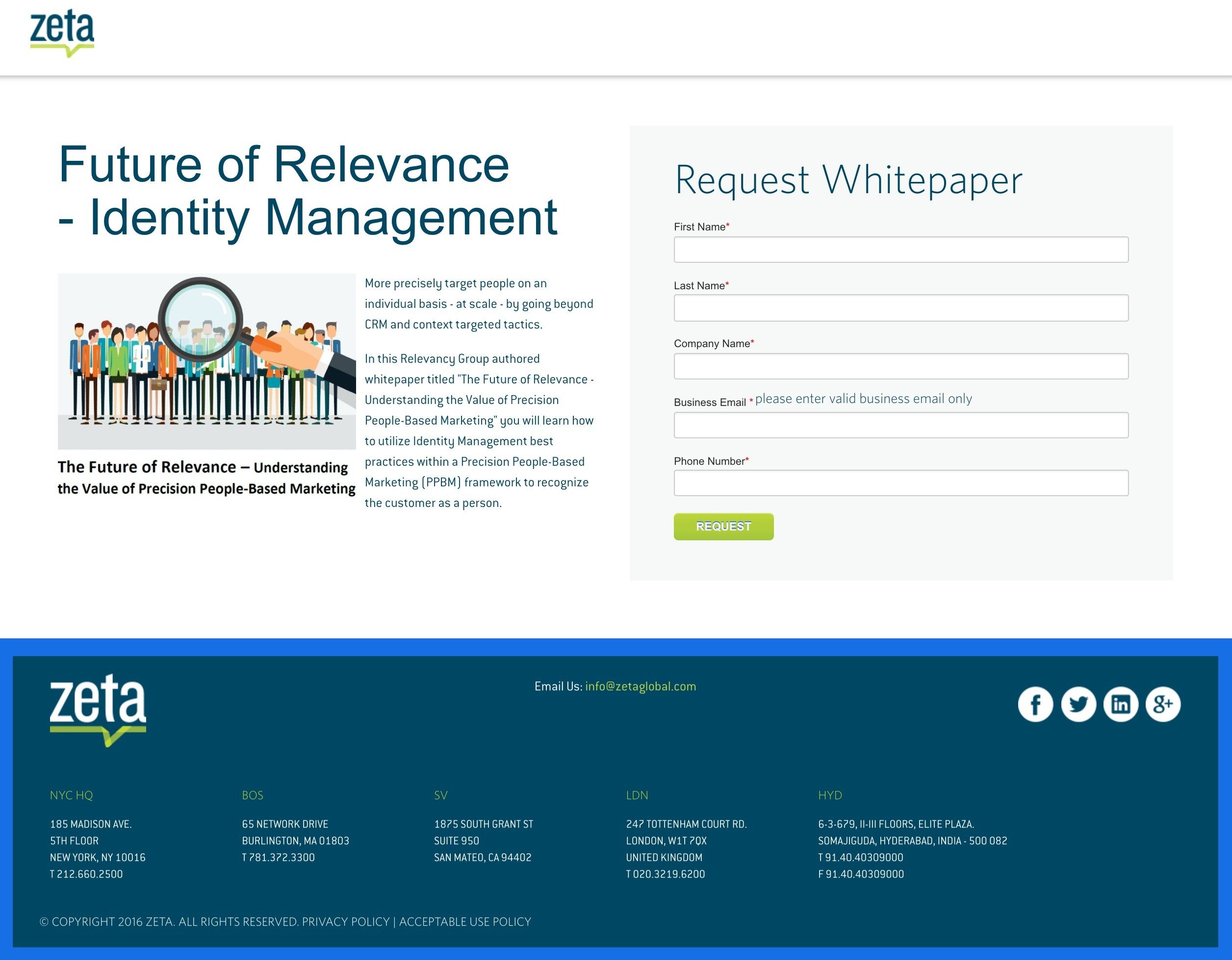 20 White Paper Landing Page Examples Critiqued