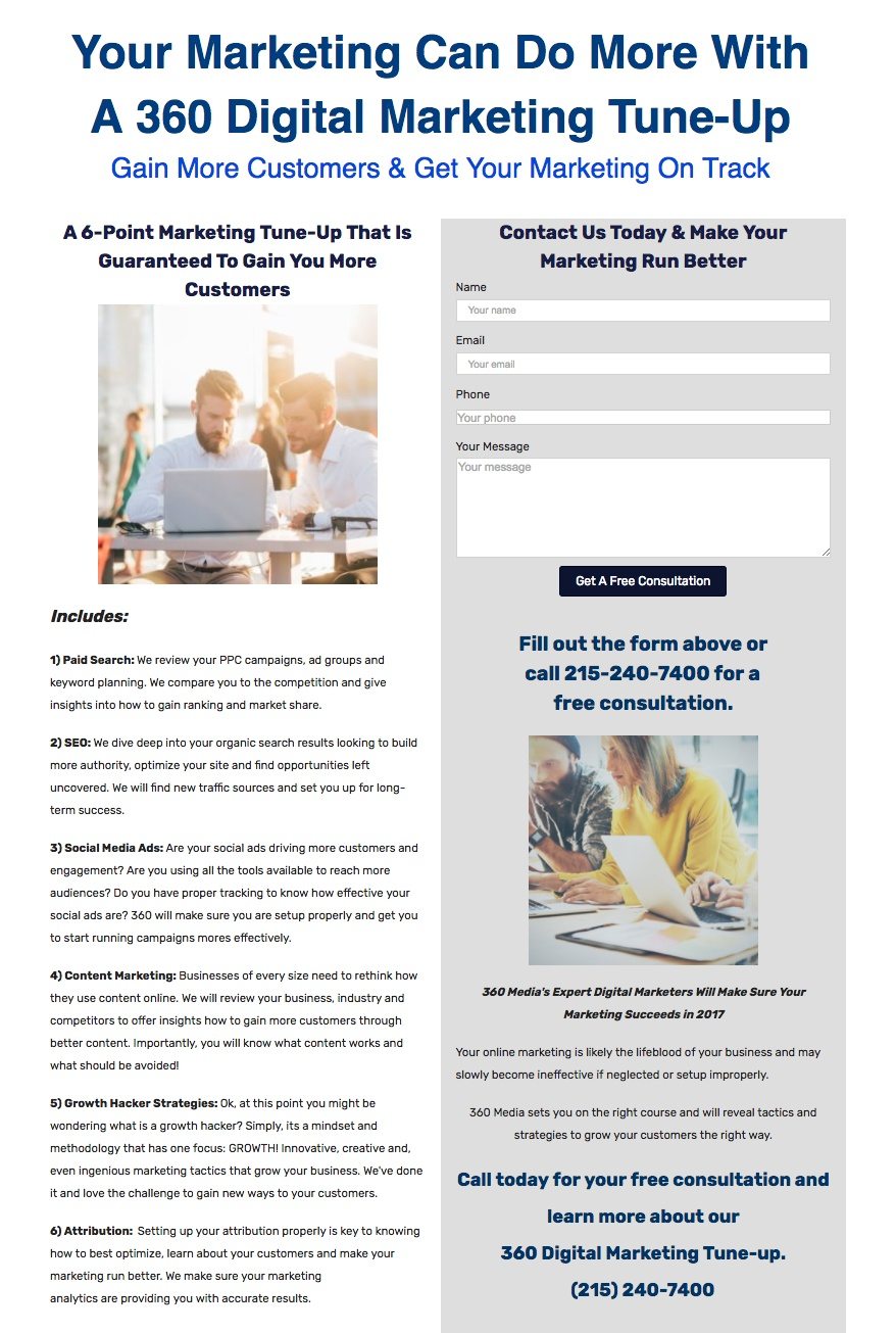 Agency Landing Page Examples That Successfully Market to Marketers