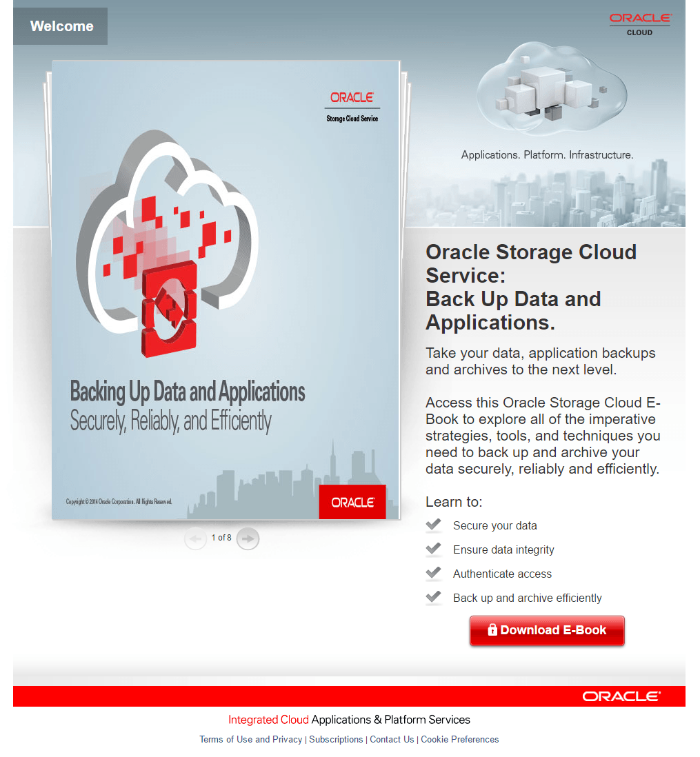 8 Oracle Landing Page Examples That Persuade Visitors to Act