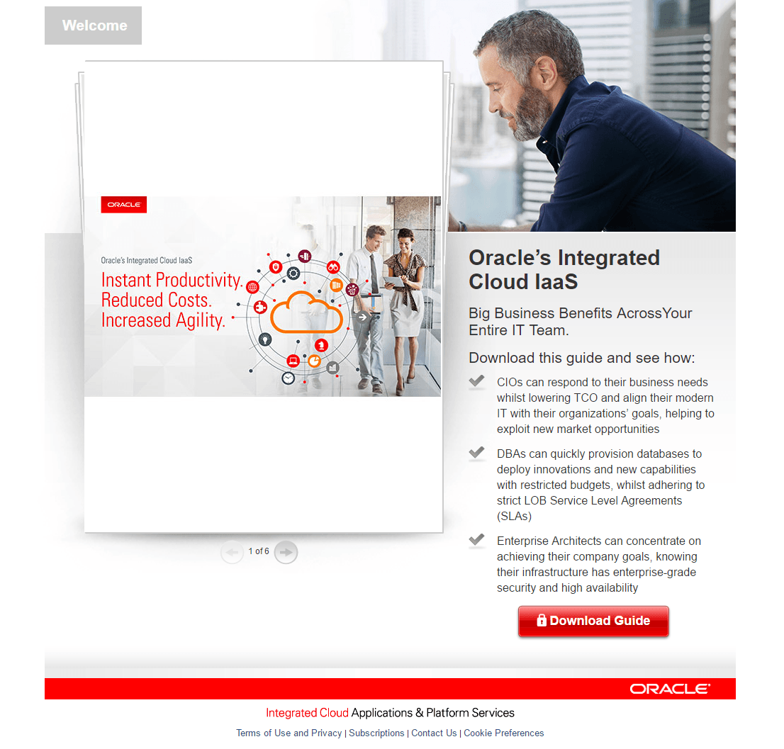 8 Oracle Landing Page Examples That Persuade Visitors to Act