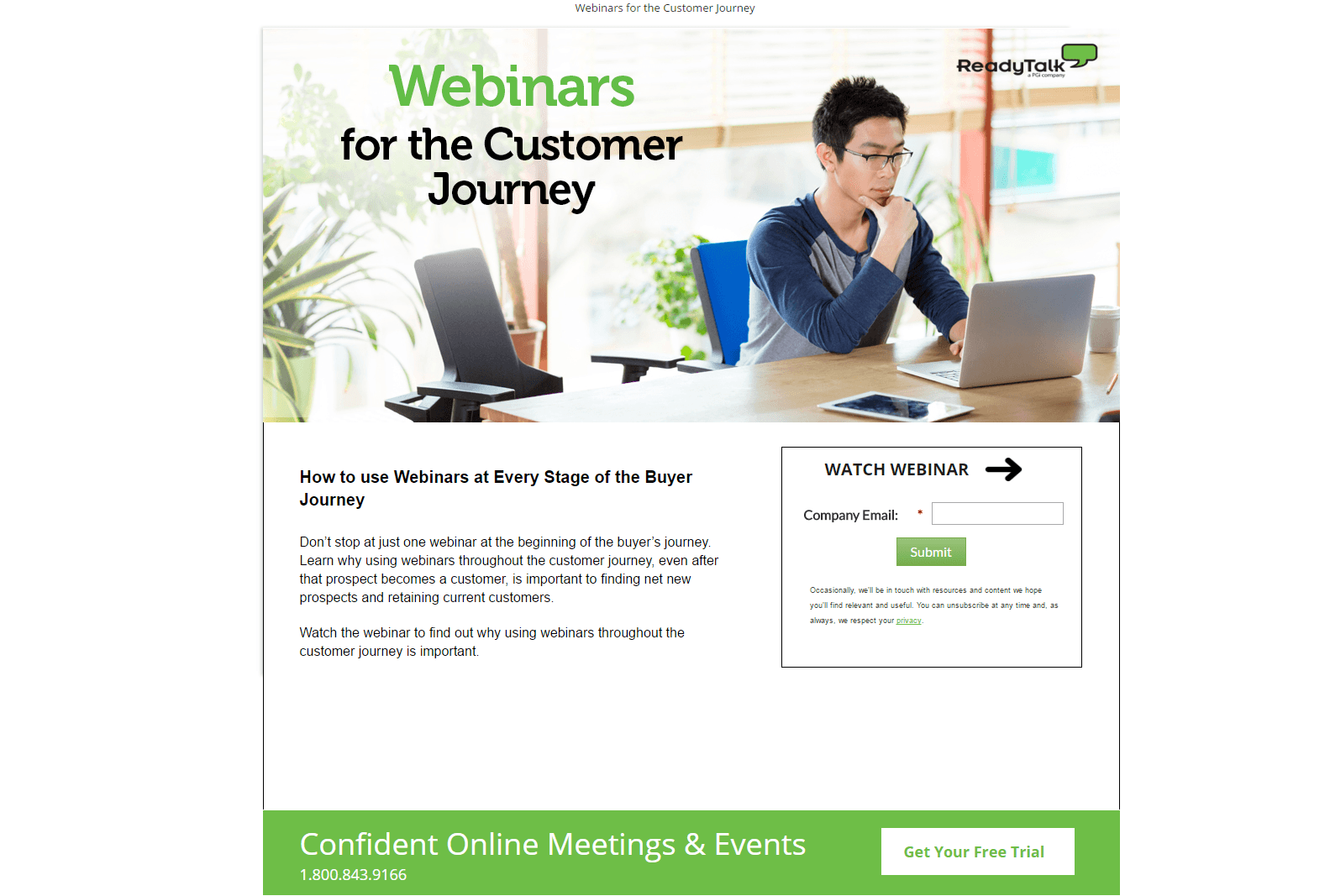 It’s All About the Journey: Using Advertising Landing Pages to Nurture ...