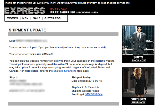 10 Transactional Email Examples to Help You Sell, Upsell & Boost Engagement