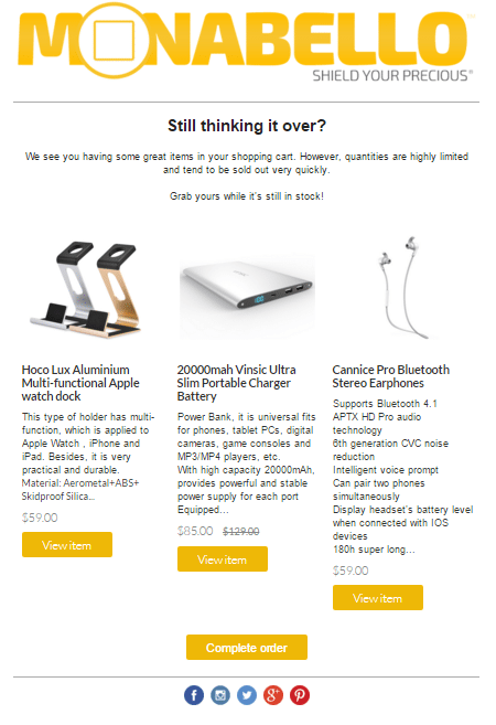 10 Transactional Email Examples to Help You Sell, Upsell & Boost Engagement