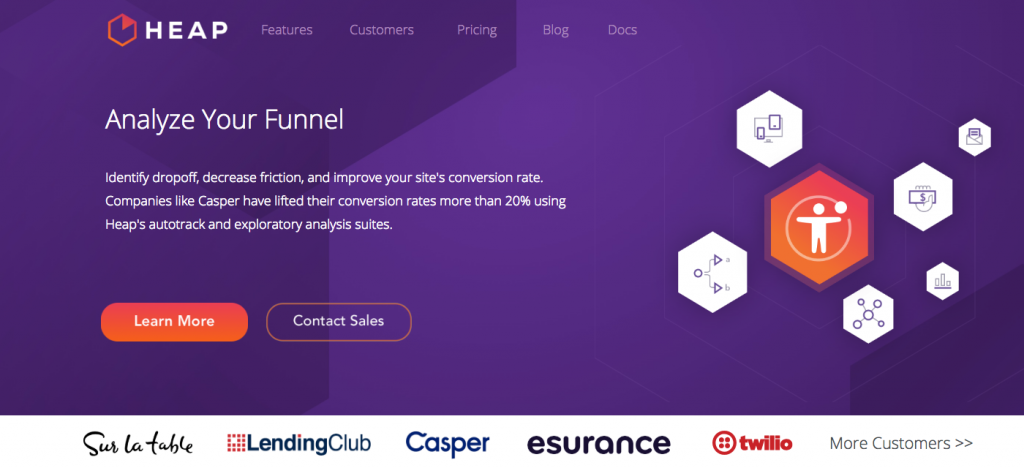 Heap Uses Instablocks™ to Create Landing Pages Faster