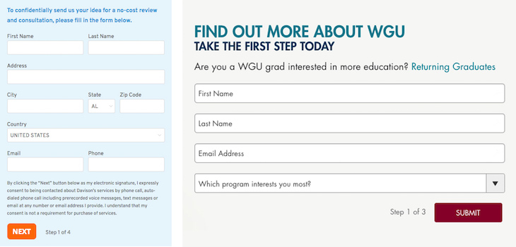 Multistep Forms: Increase Engagement & Generate Leads in Instapage