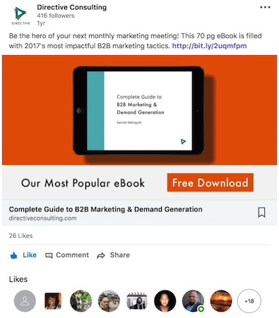 LinkedIn Ebook Case Study
